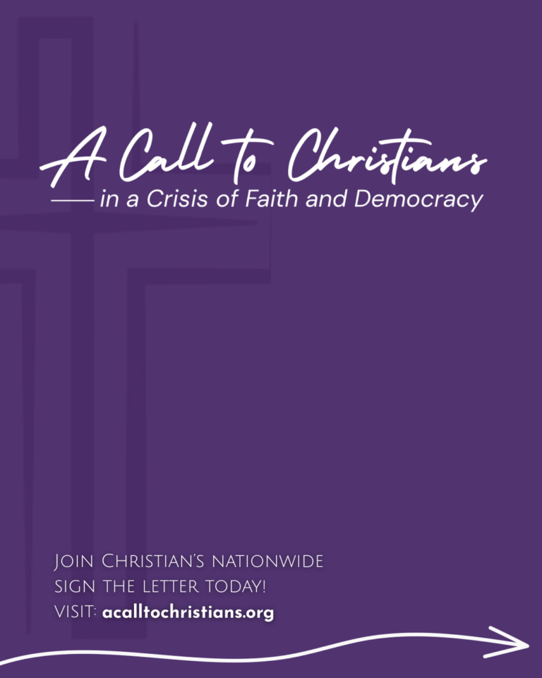 A Call to Christians in a Crisis of Faith and Democracy. - Christian ...
